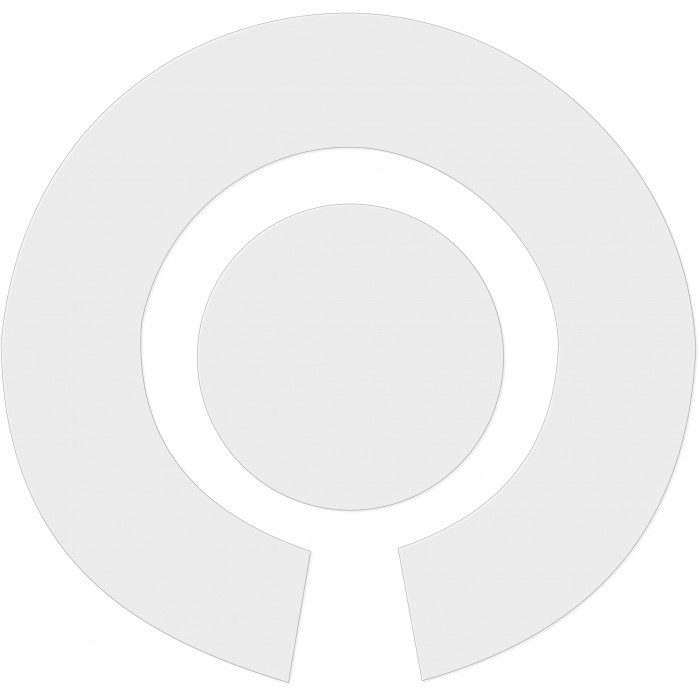 BOWLS MARKER LABELS SET OF 4 WHITE